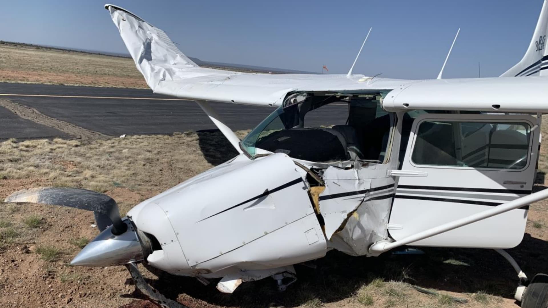 Cessna R182 Engine Failure Ends in Stall Near Grand Canyon
